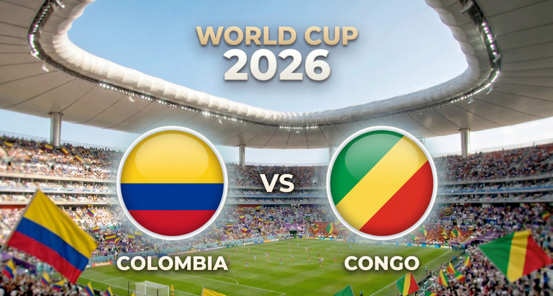 Colombia vs Congo - World Cup 2026 jegyek vásárlása | Seatpin