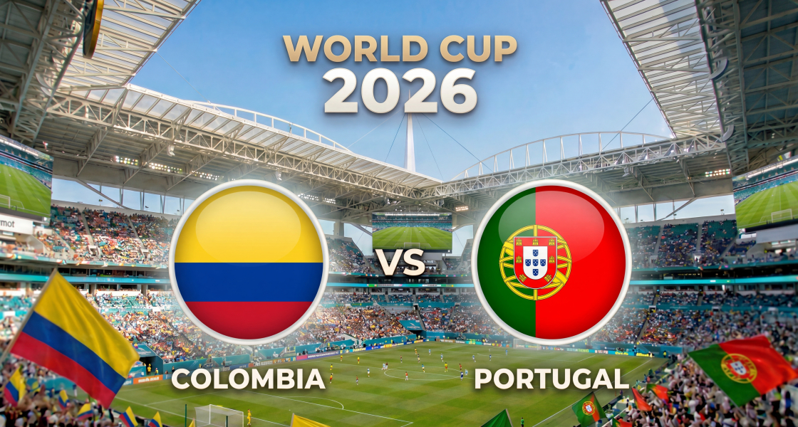 Compre bilhetes para Colombia vs Portugal - World Cup 2026 | Seatpin